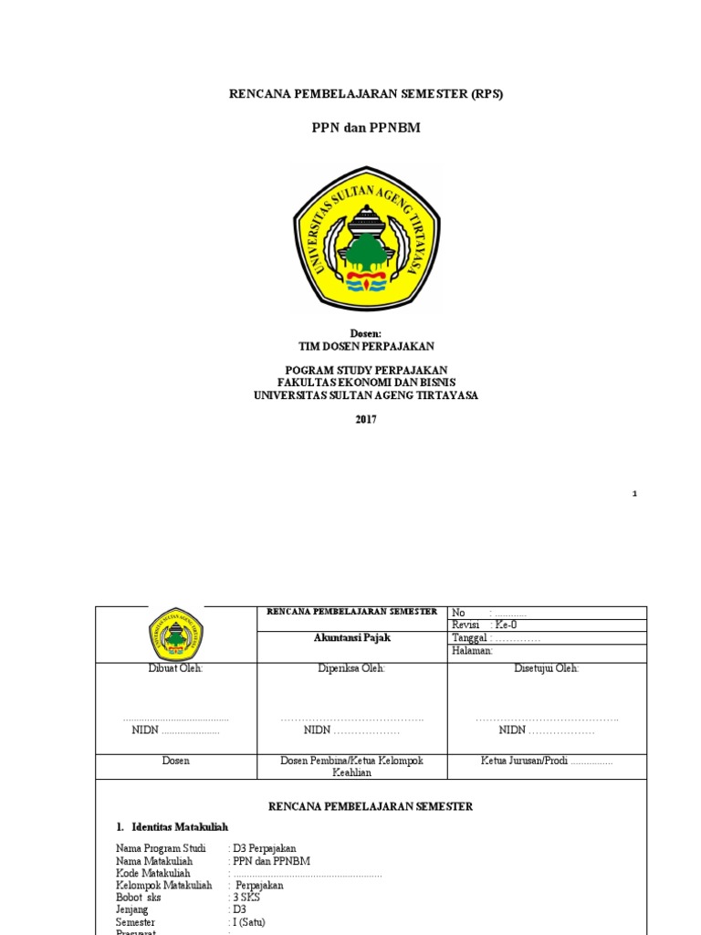 Rps PPN Dan PPNBM | PDF