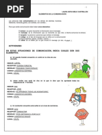 Prueba Elementos de La Comunicacion | PDF