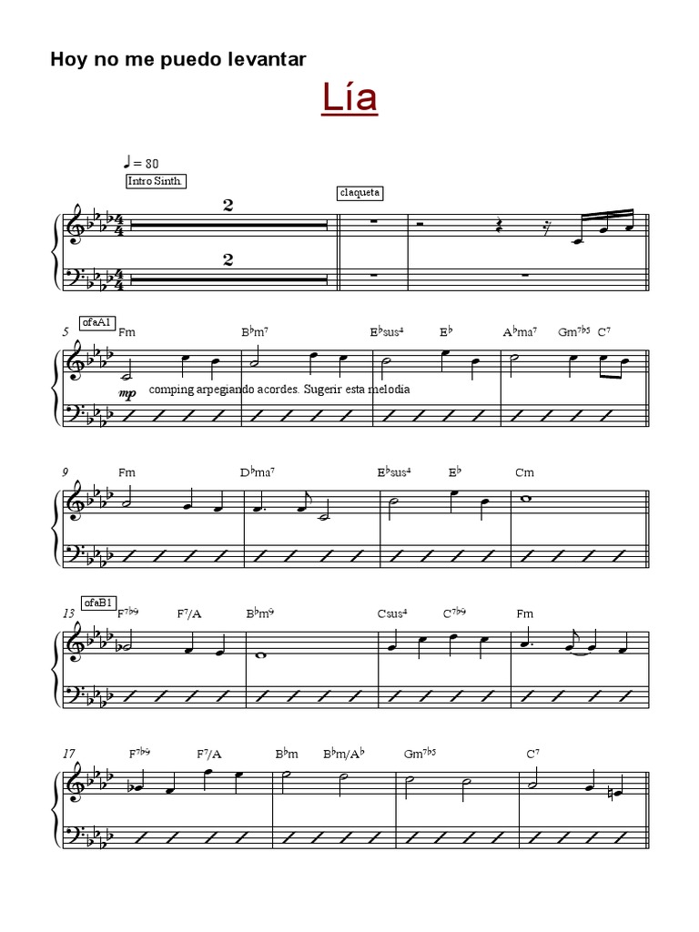 12 Lia Piano PDF | PDF