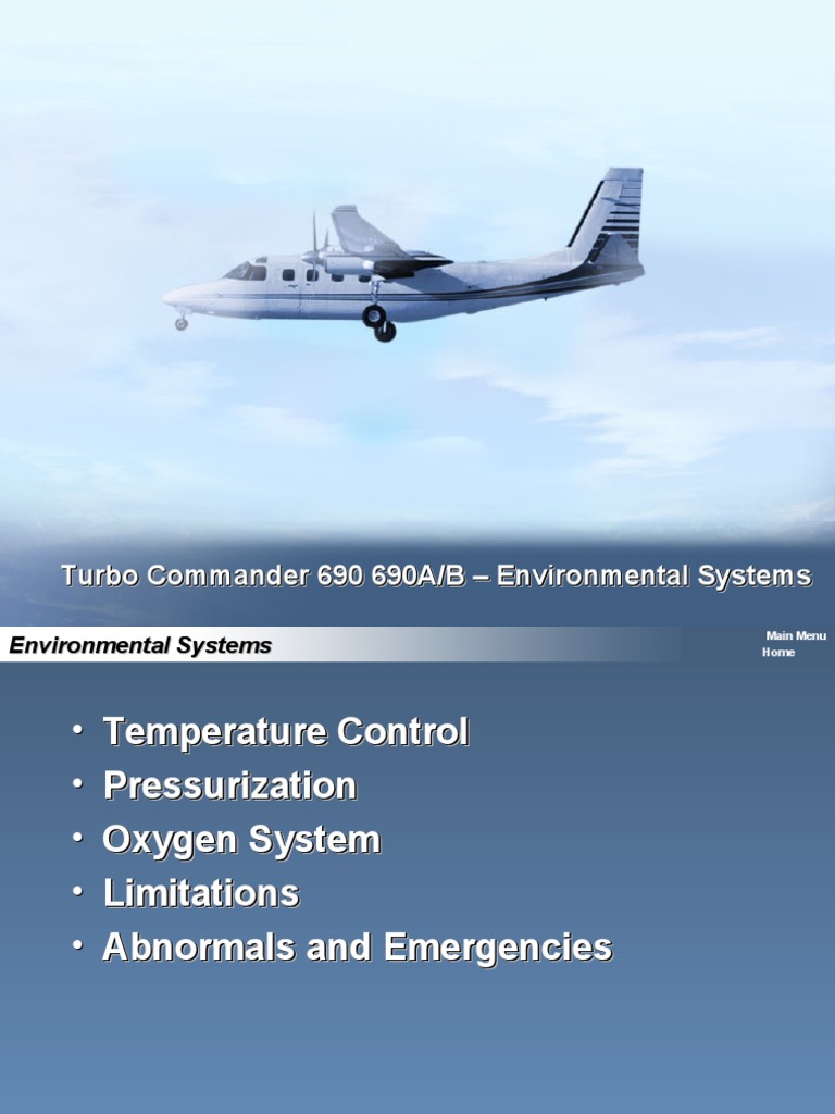 Turbo Commander 690 690A/B - Environmental Systems | PDF | Underwater ...