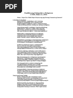 Balitaan Iskrip Sample Script For Newscasting in Filipino | PDF