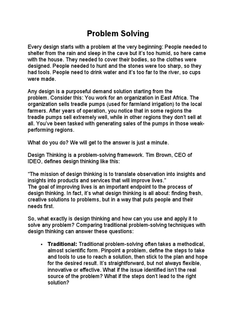 Desing Thinking Course | PDF | Agile Software Development | Design Thinking