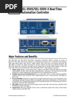 SEL-3555: Advanced Real-Time Automation Controller | PDF | Programmable ...
