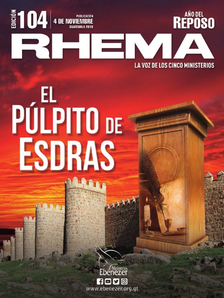 El Púlpito de Esdras | PDF | Cristo (título) | espíritu Santo