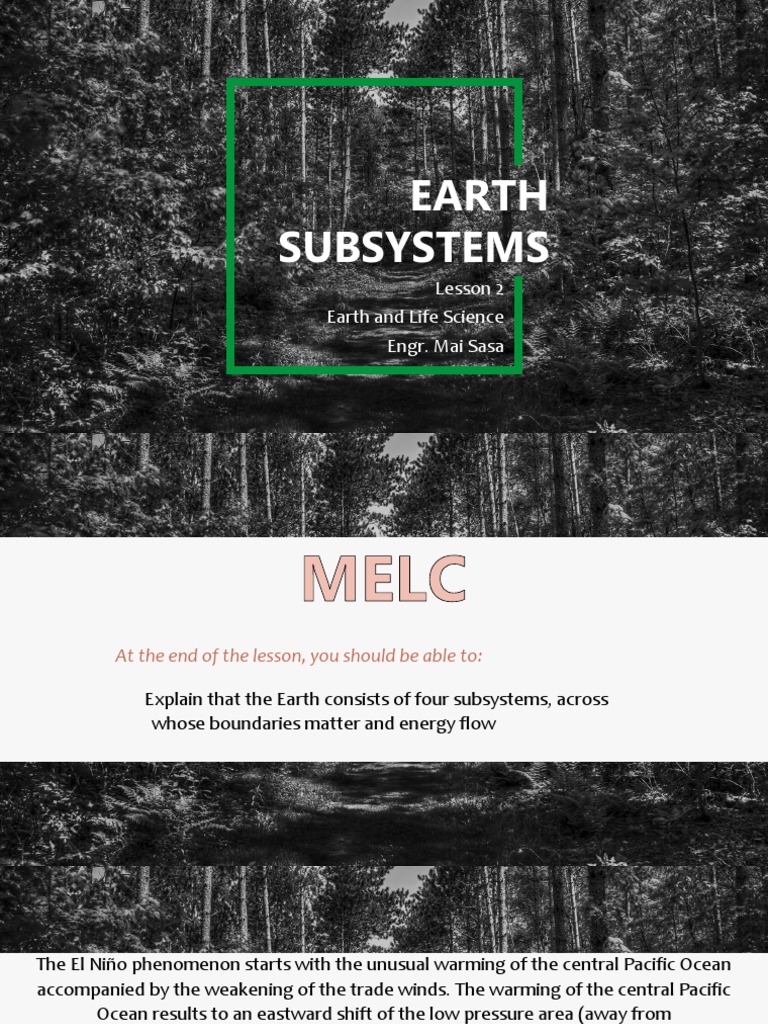 Eals Lesson 2 Student's | PDF | Atmosphere | Earth