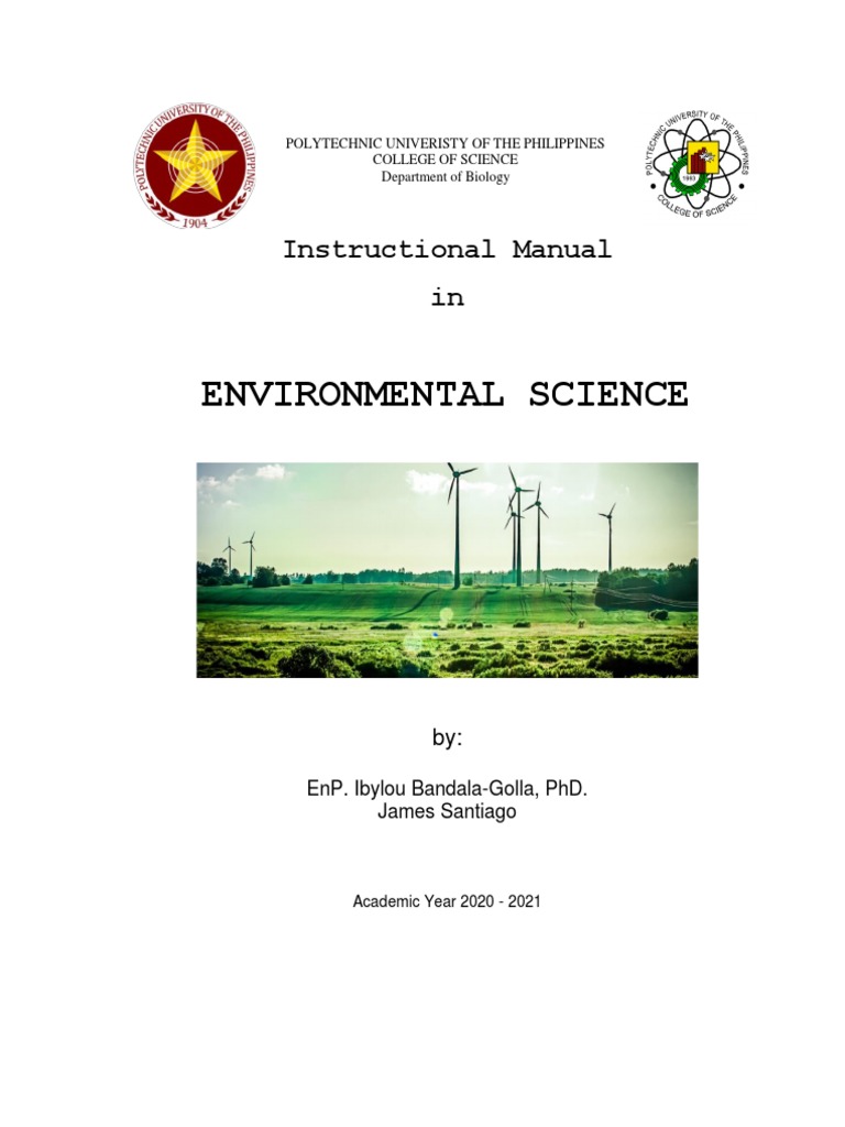 Environmental Science: Instructional Manual in | PDF | Primary ...