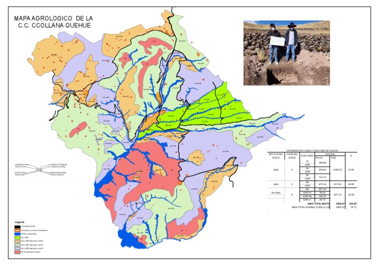 Mapa Agrologico de La C.C. Ccollana Quehue: 2500.07 100.00 Area Total ...