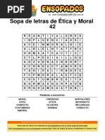 Sopa de Letras Edad Media | PDF