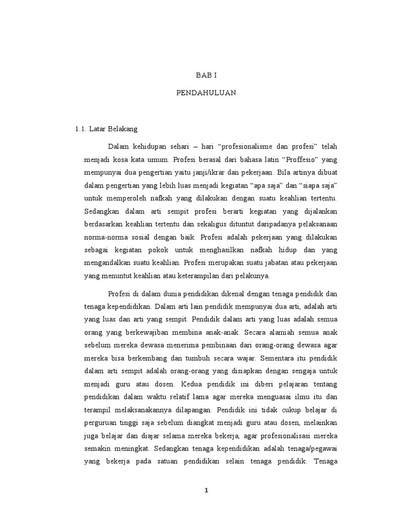 Isi Makalah Dan Dapus | PDF