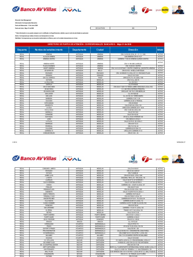 PDF Reval May PDF | PDF | Bogotá