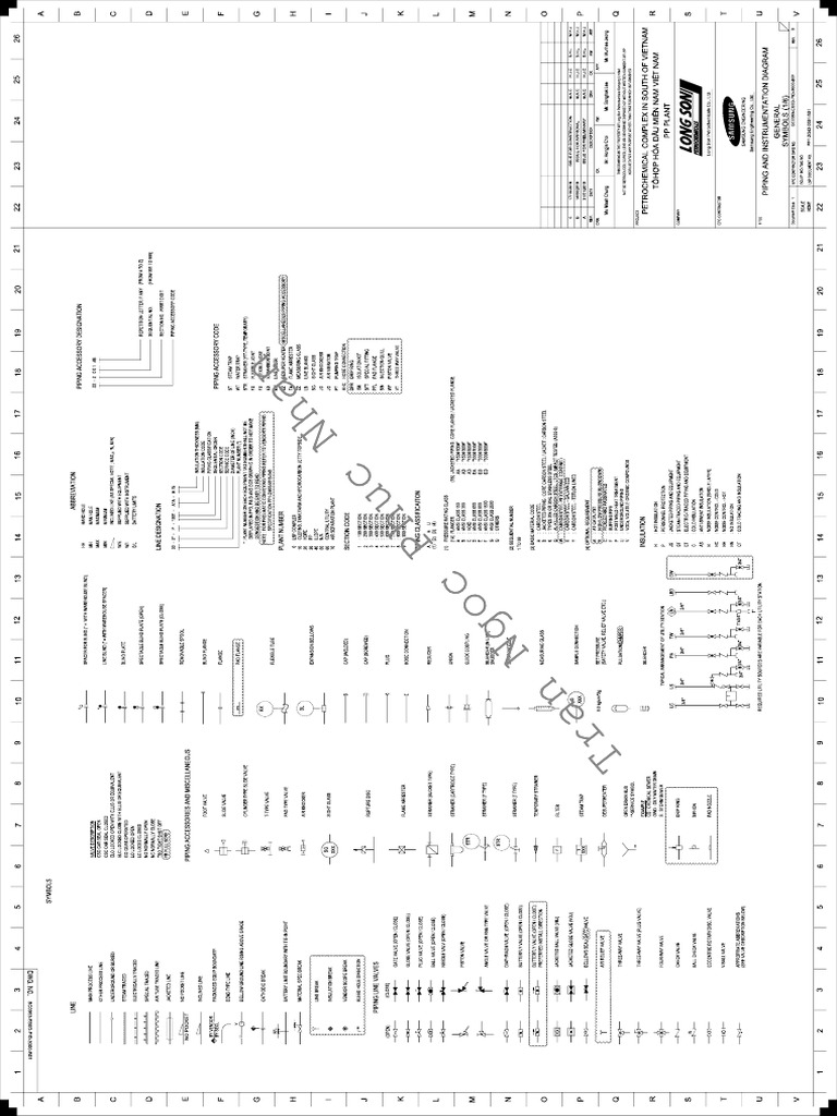 P&ID - Abbreviation and Symbols - LSP PDF | PDF