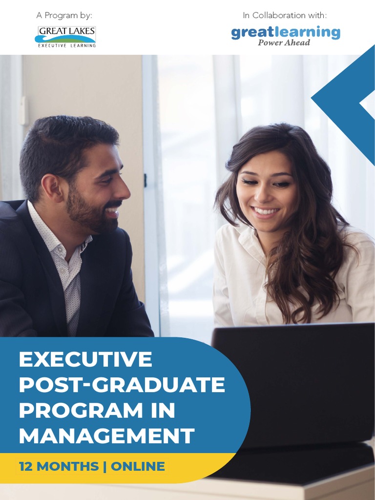 Executive Post-Graduate Program in Management: 12 Months - Online ...