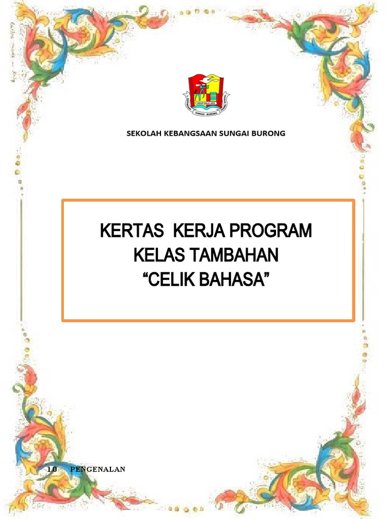 Kertas Program Celik Huruf | PDF