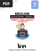 English: Quarter 1 - Module 7: Using Phrases, Clauses and Sentences ...