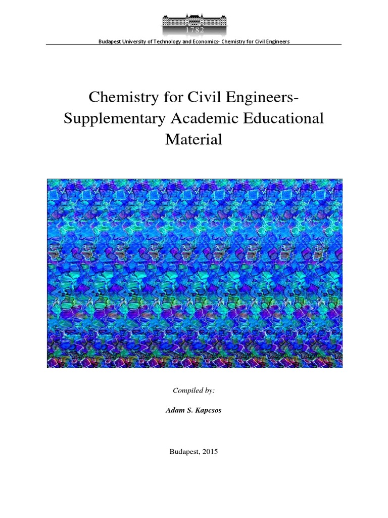 CHEMISTRY FOR CIVIL ENGINEERS Supplementary Academic Educational ...