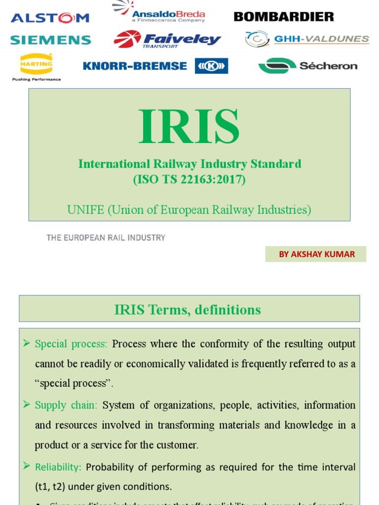 Understanding Key Concepts of the International Railway Industry ...