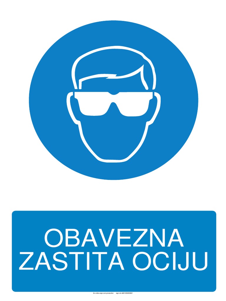 Obavezna Zastita Ociju PDF | PDF
