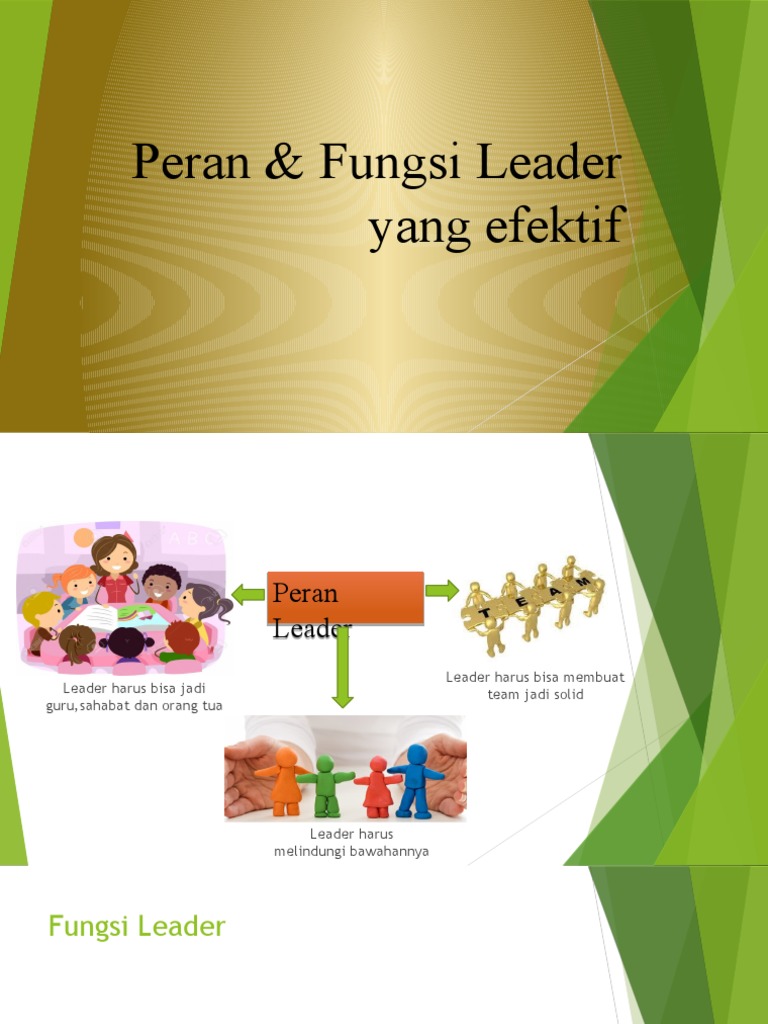Peranan & Fungsi Leader Yang | PDF