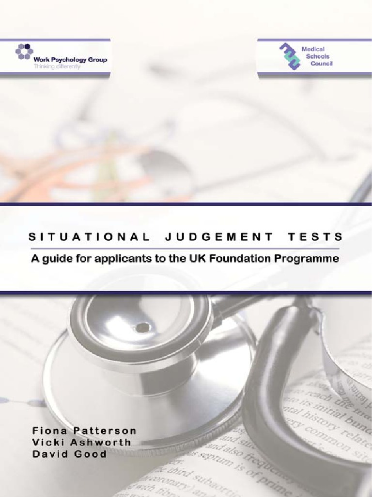 SJT Monograph | PDF | Test (Assessment) | Multiple Choice