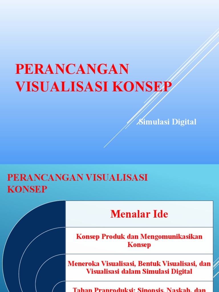 Perancangan Visualisasi Konsep Pdf
