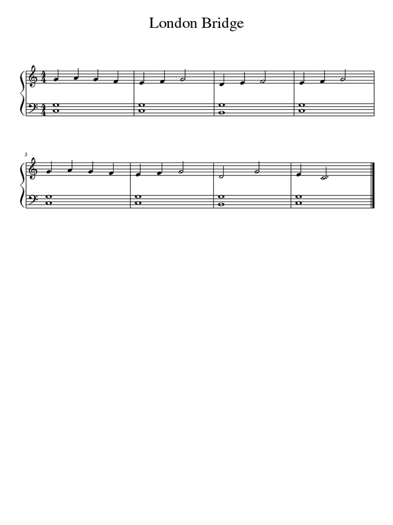 London Bridge PDF | PDF