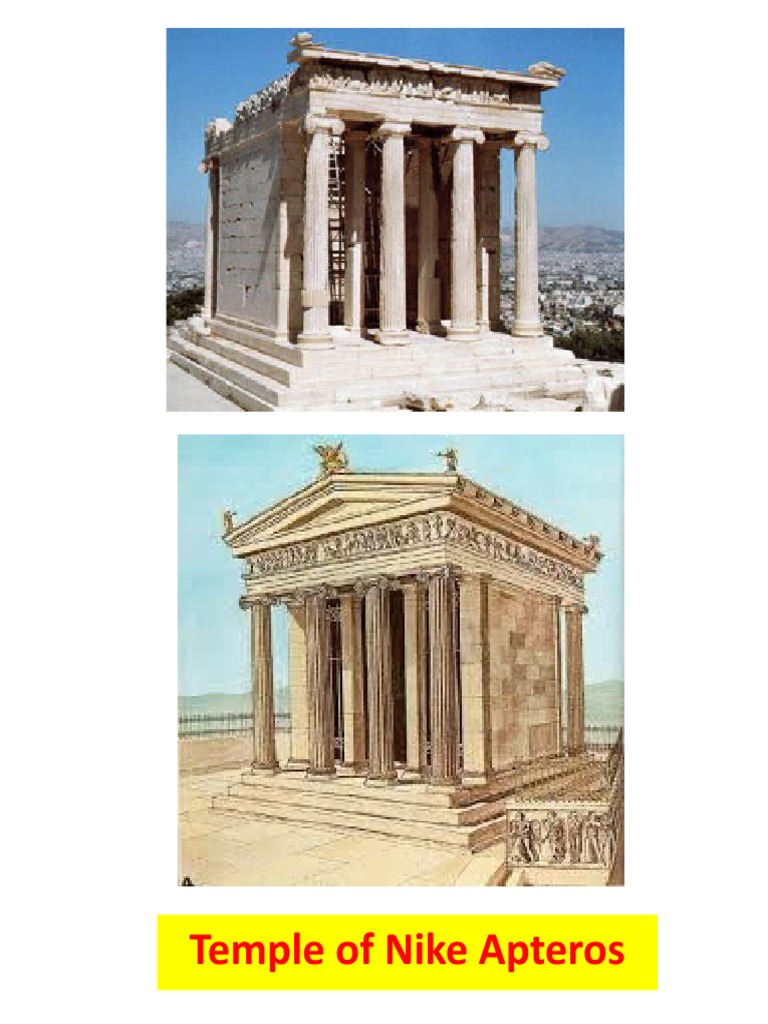 Temple of Nike Apteros | PDF