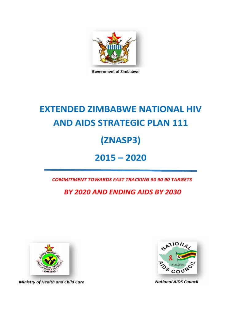 Extended Zimbabwe National AIDS Strategic Plan 3 | PDF | Hiv/Aids ...
