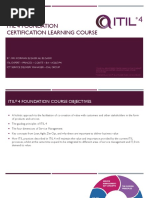 ITIL 4 Foundation Cram Card | PDF | Value Chain | Goods