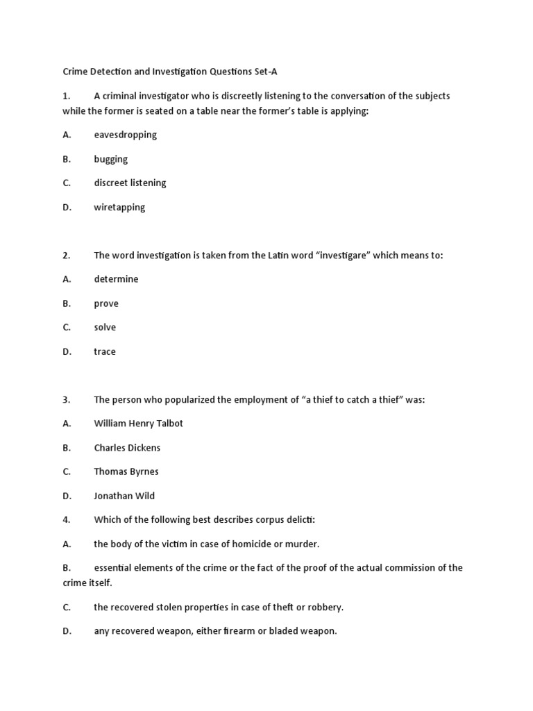 CDI Questions Set-A | PDF | Fires | Traffic