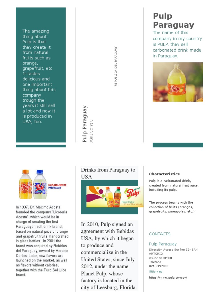 Pulp Company Py | PDF | Edible Plants | Tropical Fruit