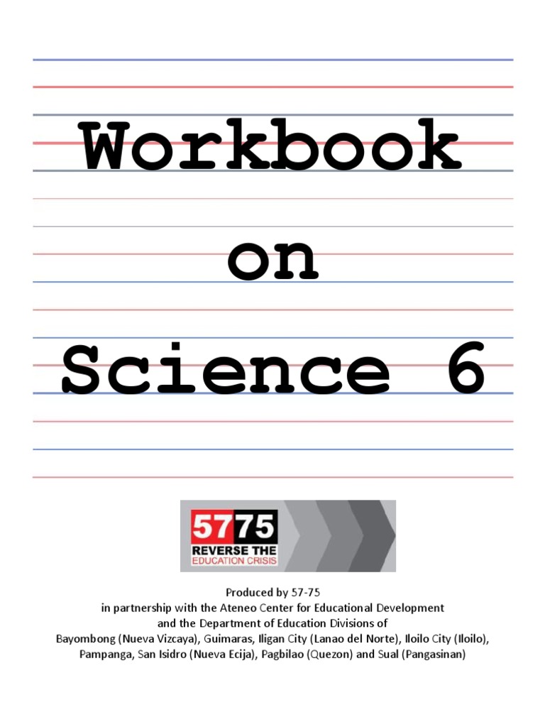 GRADE 6 SCIENCE WORKBOOK - PDF Version 1 | PDF | Circulatory System | Blood