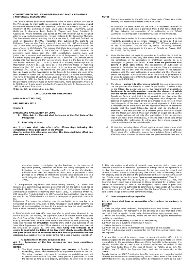 Intro Civil Code | PDF | Repeal | Judiciaries