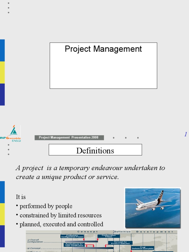 Lecture 8 Project Management | PDF | Project Management | Production ...
