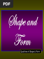 Understanding Organic Shapes in Art | PDF | Shape | Area