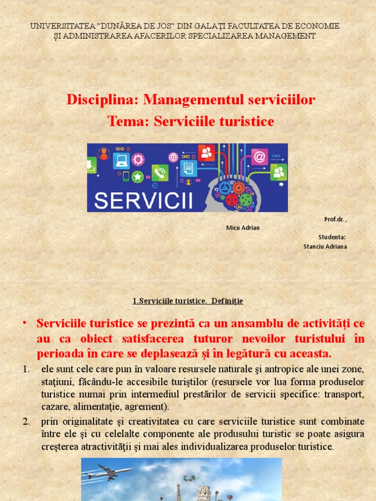 Managementul Serviciilor | PDF