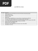 Common Customs Error Codes Explained | PDF