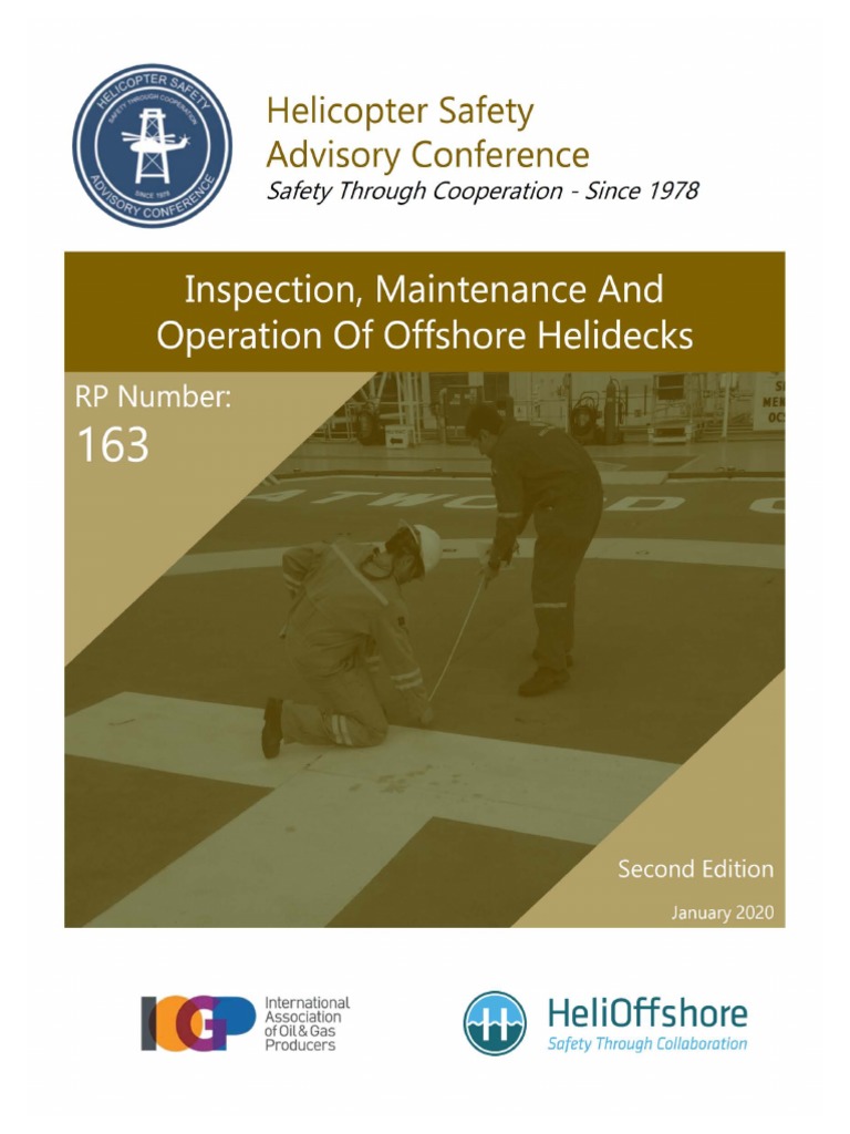 HSAC RP NBR 163 - Inspection Maintenance and Operation of Offshore ...