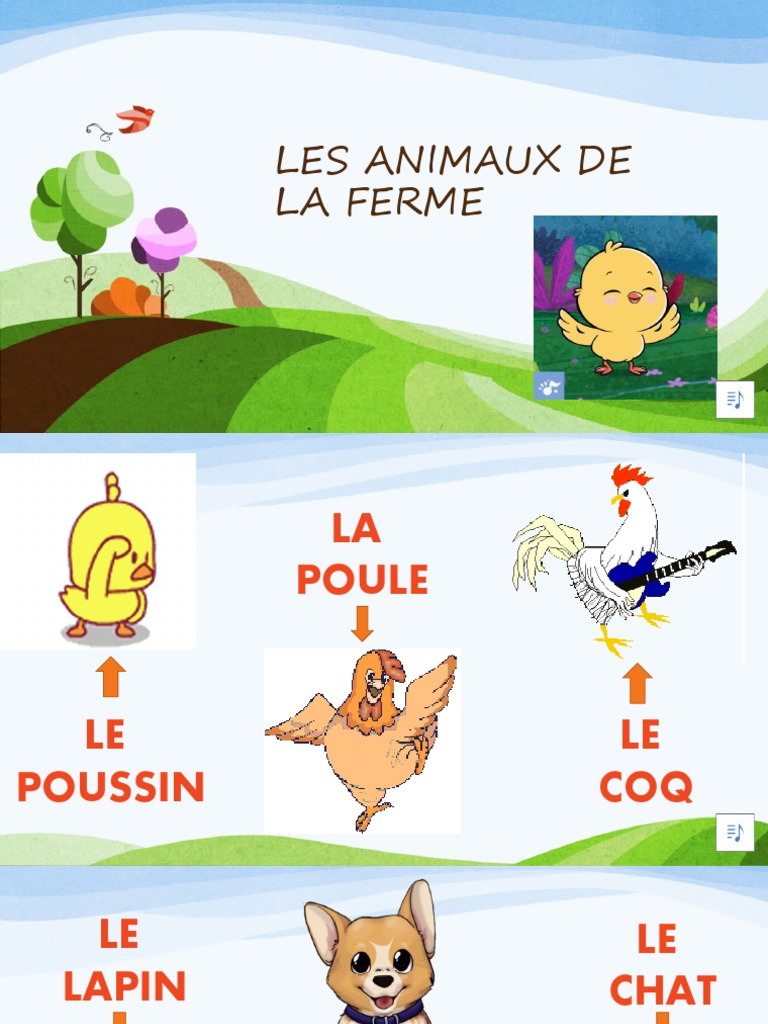 Animaux de la Ferme et leurs Petits | PDF