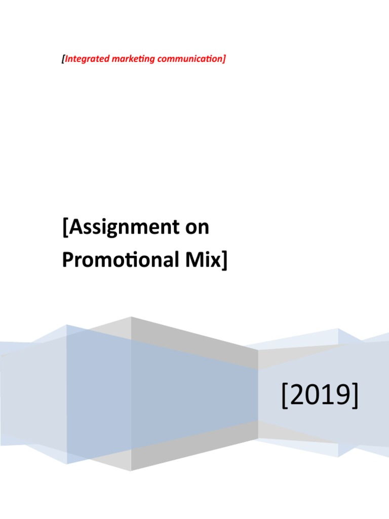 Elements of the Promotional Mix | PDF | Coupon | Sales