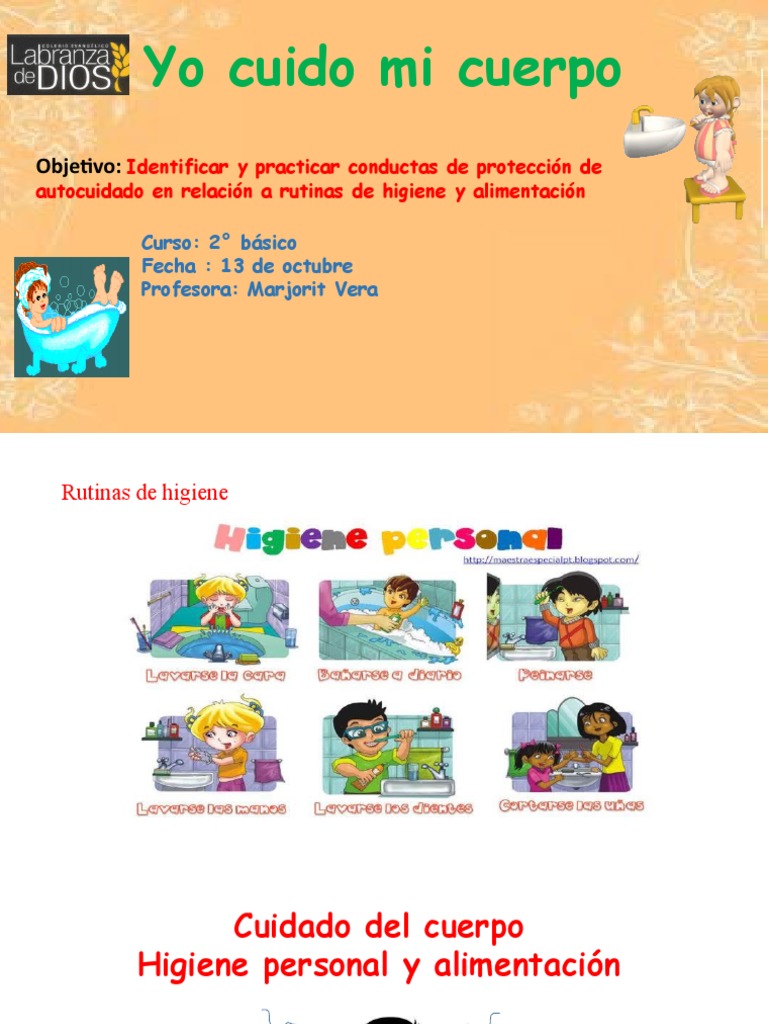 Yo Cuido Mi Cuerpo | PDF | Salud y bienestar