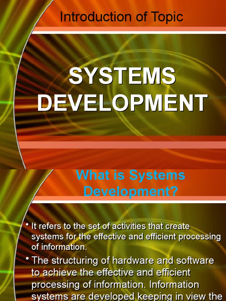 Systems Development | PDF | Software Prototyping | Prototype