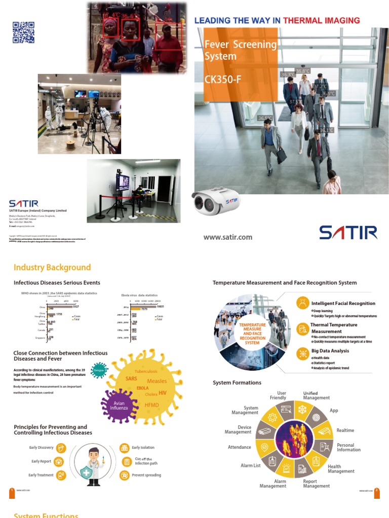 Fever Screening System CK350-F: SATIR Europe (Ireland) Company Limited ...