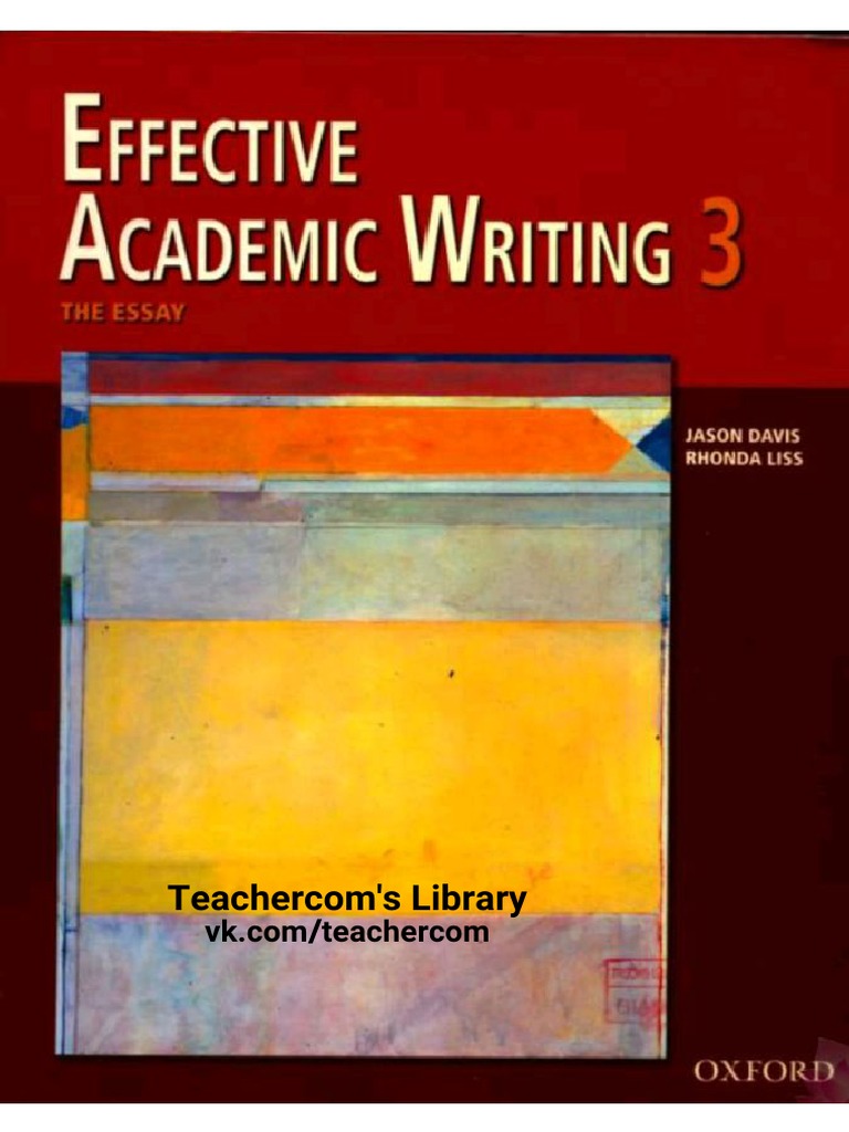 Effective Academic Writing 3 | PDF