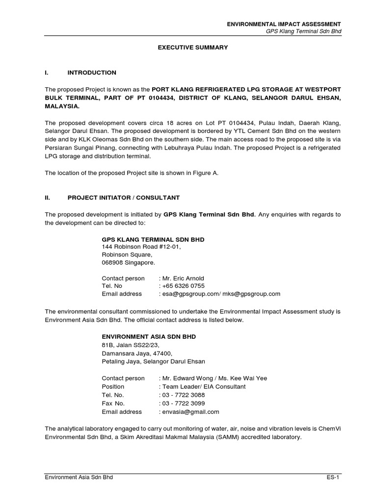 Eia Report | PDF | Surface Runoff | Erosion