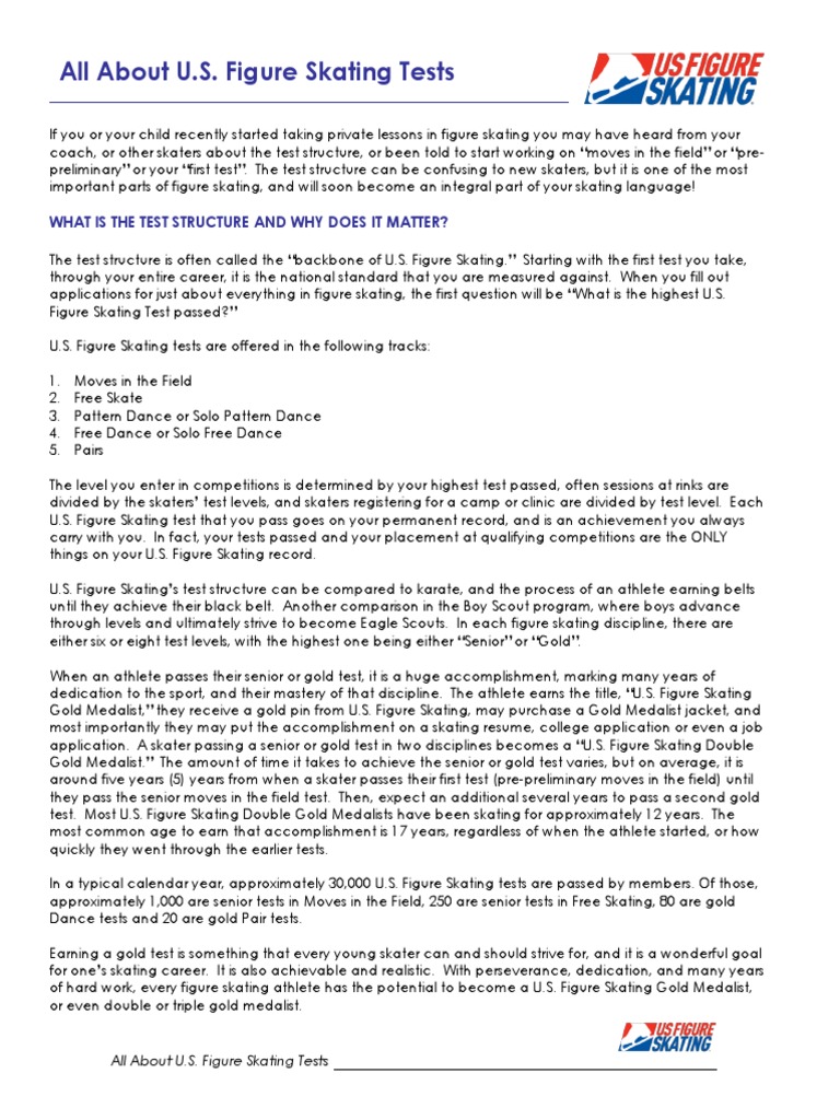 An In-Depth Guide to Understanding the U.S. Figure Skating Test ...