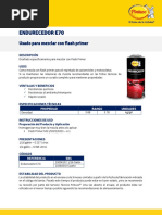 FICHA TECNICA Del Thinner | PDF