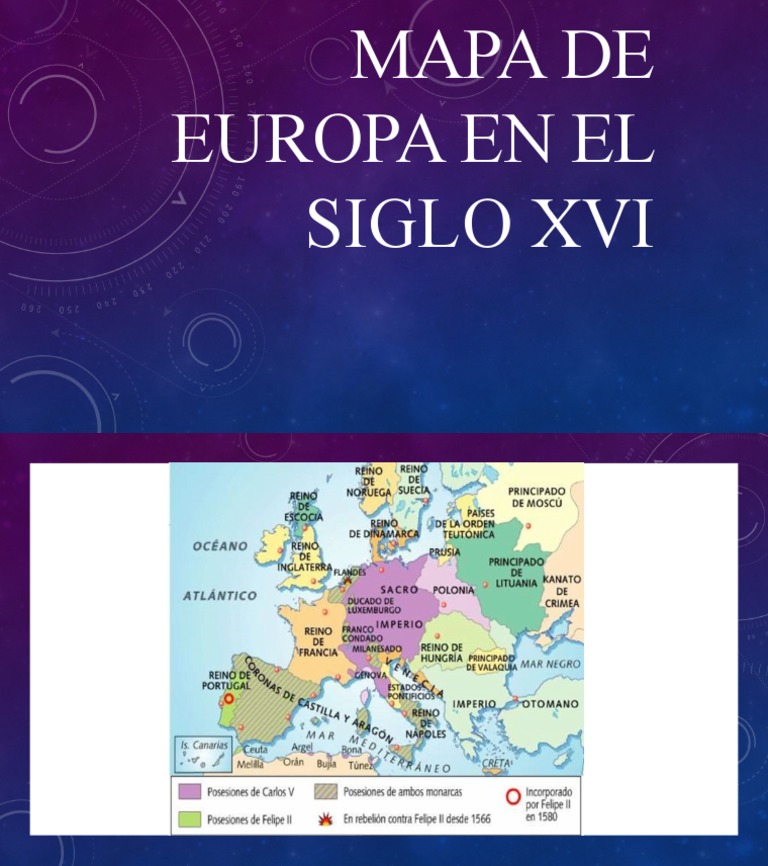 Mapa de Europa en El Siglo XVI | PDF