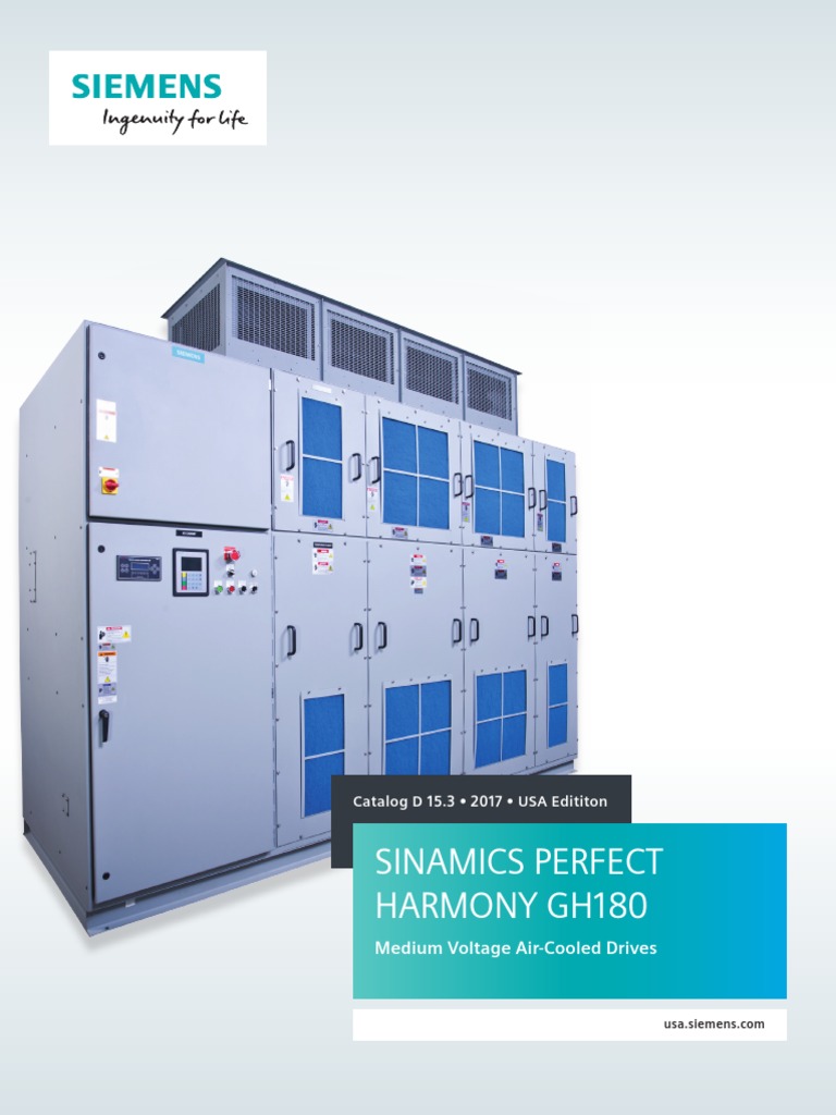 Dpstar SINAMICS PERFECT HARMONY GH180 Catalog PDF | PDF | Electric ...