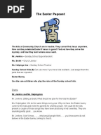 The First Easter Monologue