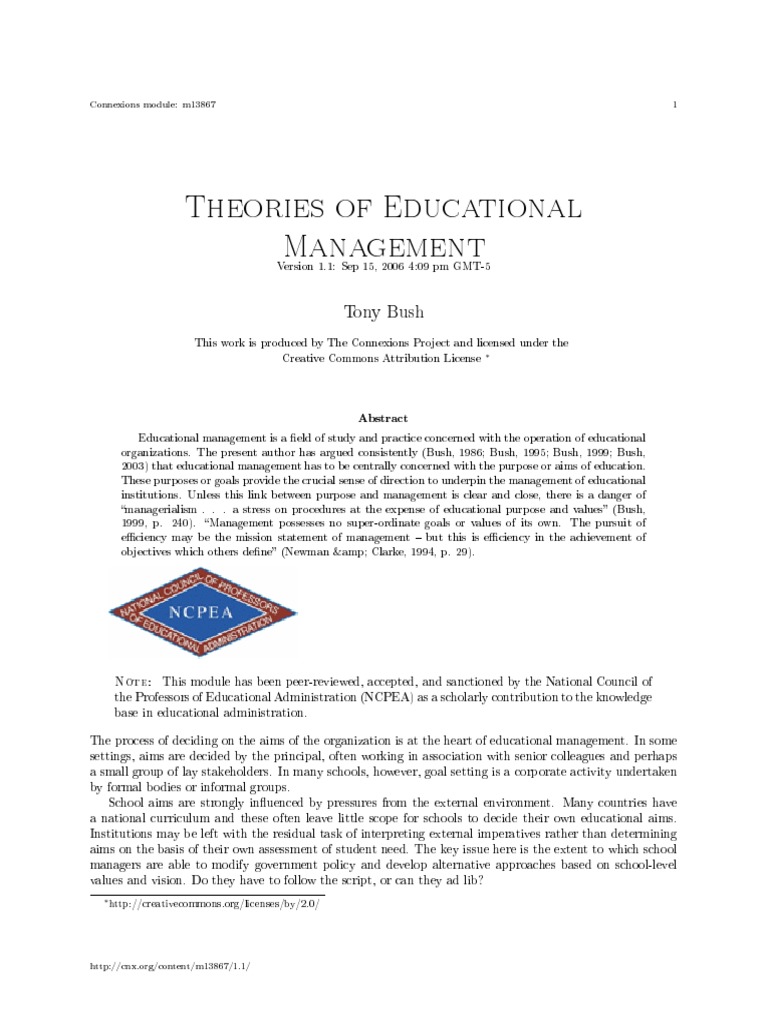 Texto T BUSH - Theories | Download Free PDF | Power (Social And ...